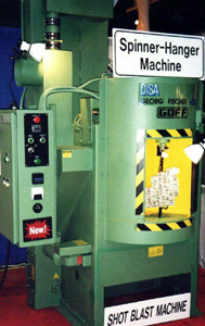 Shot Blasting Machines, Goff, Spinner-Hanger Shot Blasting MachineBlast ...