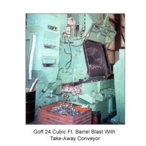 Shot Blast Machines, Custom Goff Shot Blast Systems |Blast-Abrade, Inc.