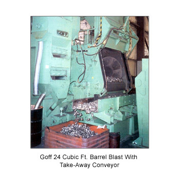 Shot Blast Machines, Custom Goff Shot Blast Systems |Blast-Abrade, Inc.
